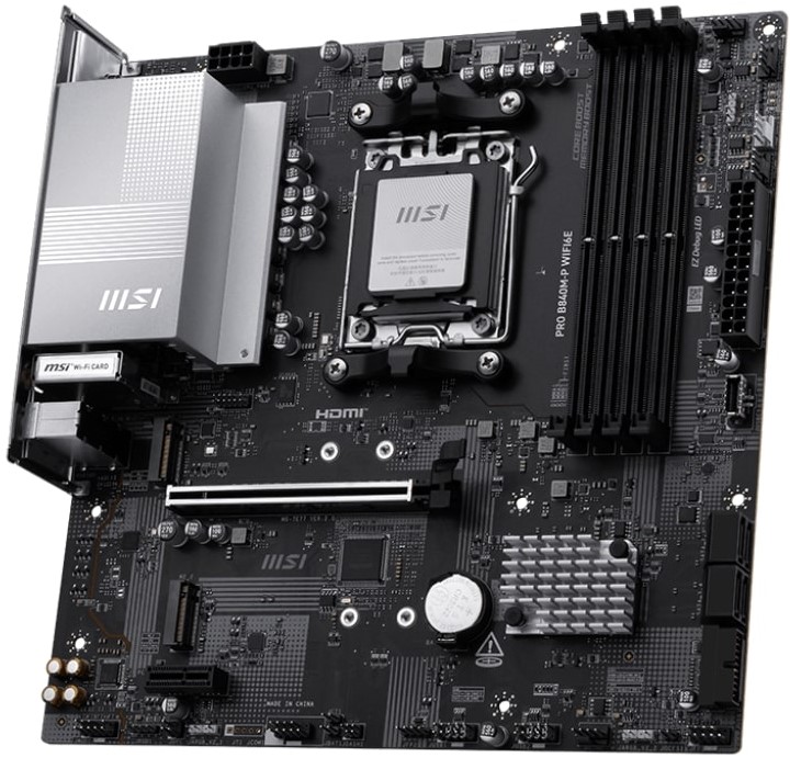 Esquire Technologies | MSI Pro B840 AM5 4xDDR5 Chipset Motherboard