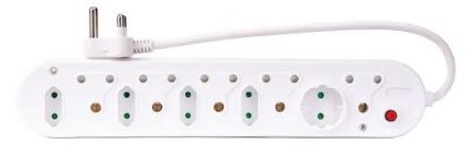 Esquire Technologies | Noble 10way Multiplug With Surge Plug